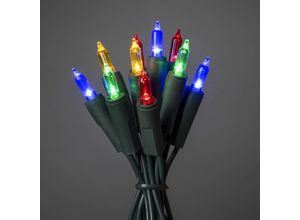 7318306300506 - Konstsmide Christmas Bunte LED-Lichterkette 10-flammig 285m