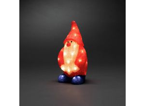 7318302421038 - 6242-103 Acryl-Figur EEK G (A - G) Weihnachtsmann Warmweiß LED Rot Weiß