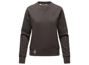 4059072466319 - NAVAHOO Damen Stylischer Kapuzensweatshirt Pullover mit Rundhals-Ausschnitt ZUCKERSCHNECKE