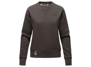 4059072466296 - NAVAHOO Damen Stylischer Kapuzensweatshirt Pullover mit Rundhals-Ausschnitt ZUCKERSCHNECKE