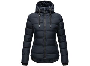 4059072454552 - NAVAHOO Damen Steppjacke Warm gesteppte Winterjacke mit Kapuze Renesmee