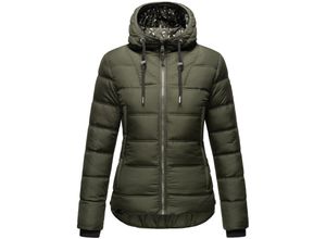 4059072454736 - NAVAHOO Damen Steppjacke Warm gesteppte Winterjacke mit Kapuze Renesmee