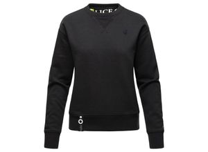 4059072466272 - NAVAHOO Damen Stylischer Kapuzensweatshirt Pullover mit Rundhals-Ausschnitt ZUCKERSCHNECKE