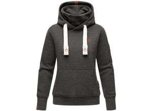 4059072467965 - NAVAHOO Damen Kapuzensweatshirt Weicher Hoodie mit dicken Tunnelzugkordeln & Kapuze Raniaa