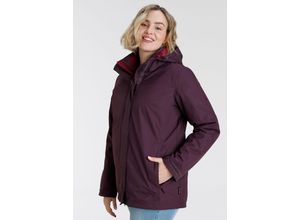 4064993619027 - Große Größen 3-in-1-Funktionsjacke lila Gr52