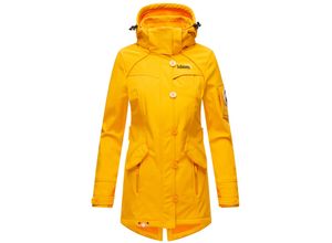 4059072751217 - MARIKOO Damen Outdoor Softshell Jacke mit abnehmbarer Kapuze Soulinaa