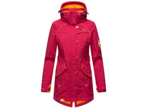 4059072751439 - MARIKOO Damen Outdoor Softshell Jacke mit abnehmbarer Kapuze Soulinaa