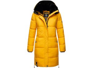 4059072448568 - MARIKOO Damen Winterjacke Steppmantel Weichem Innenkragen & Abnehmbarer Kapuze Streliziaa