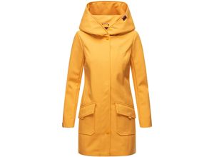 4059072446908 - MARIKOO Damen Outdoor Winter Softshelljacke Regenjacke mit großer Kapuze Mayleen