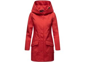 4059072433960 - MARIKOO Damen Outdoor Winter Softshelljacke Regenjacke mit großer Kapuze Mayleen