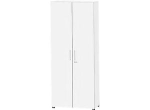 4250510813263 - Select Schrank SET UP 6 OH abschließbar B 800 x T 420 x H 2196 mm weiß weiß