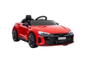 4255633501707 - Kinder Elektroauto Kinderauto mit Fernbedienung audi rs e-tron gt Kinderfahrzeug mit Sicherheitsgurt Hupe & Musik & Scheinwerfer bis 5 km h für