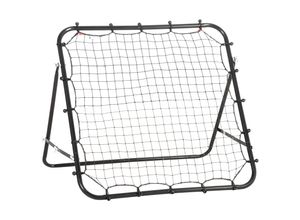 4251774960946 - Fußball Rebounder mit verstellbaren Winkeln 96 x 80 x 96 cm (BxTxH) Rückprallwand Kickback Tor Trainingsnetz Fußballtor