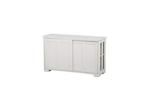 4059852824452 - Sideboard Beistellschrank Kommode Esszimmerschrank Schrank mit Schiebetüren