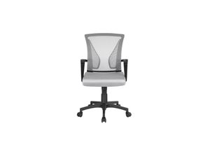 4059852824643 - Bürostuhl Schreibtischstuhl Drehstuhl Chefsessel office Stuhl höhenverstellbar Ergonomisches Design Grau