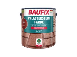 4014505072291 - BAUFIX Pflasterstein Farbe rot 25 Liter