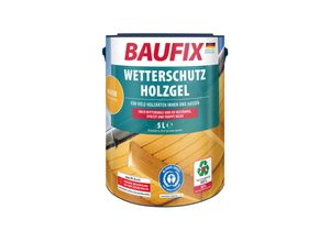 4014505032066 - BAUFIX Wetterschutz-Holzgel kiefer seidenglänzend 5 Liter Holzlasur