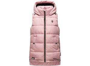 4059072473249 - MARIKOO Damen Steppweste Bodywarmer mit Kapuze Zarinaa