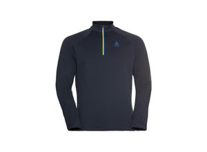 7613361886393 - Herren Besso Half Zip Longsleeve (Größe 3XL blau)