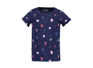 4063948572776 - - T-Shirt BERRY LOVE AOP in ultramarin Gr92