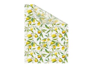 4250434137247 - Fensterfolie ORIGINAL Fensterfolie selbstklebend Sichtschutz Limone - Gelb Grün Fensterfolien Gr B L 100 cm x 180 cm gelb (gelb grün) Fensterdekoration