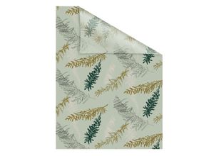 4251369830081 - ORIGINAL Fensterfolie Fensterfolie selbstklebend Sichtschutz Fir Branches - Grün Fensterfolien Gr B L 100 cm x 100 cm grün Fensterdekoration