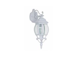 4004353044748 - Lampe Istria Außenwandleuchte hängend weiß 1x A60 E27 60W geeignet für Normallampen (nicht enthalten) IP-Schutzart 23 - regengeschützt - Brilliant