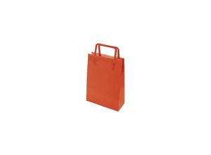 4251924715143 - Papiertragetasche BASIC orange LxBxH 180 x 80 x 250 mm 80 g m² VE 500 Stk ab 10 VE