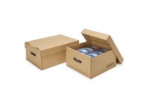 8057711833931 - Allroundbox braun Innenmaße 275 x 260 x 155 mm ab 120 Stk ratioform