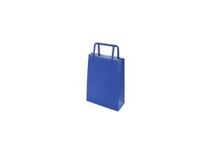 4251924715112 - Papiertragetasche BASIC blau LxBxH 180 x 80 x 250 mm 80 g m² VE 300 Stk ab 10 VE