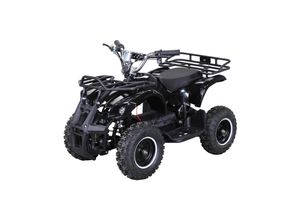 4056551121370 - Elektro-Kinderquad Torino 1000 Watt Pocket-Quad mit Scheibenbremsen 25 km h 3 x 12-Volt-Batterie (Schwarz)