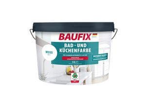 4014505044809 - BAUFIX Bad- und Küchenfarbe weiss matt 5 Liter