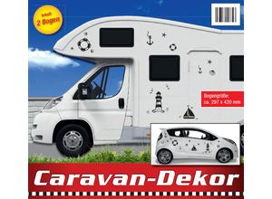 4036476127343 - Aufkleber-Set Caravan-Dekor Maritim