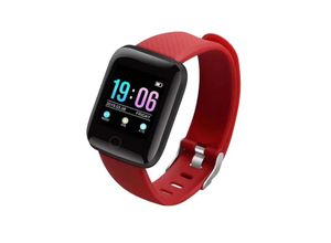 4066708472880 - TPFNet Smart Watch   Fitness Tracker IP67 - Silikon Armband - Android & IOS - Blau