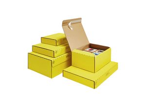 8057714367204 - Postversandbox mit Selbstklebeverschluss VE 10 Stk LxBxH 214 x 151 x 40 mm ab 30 VE ratioform