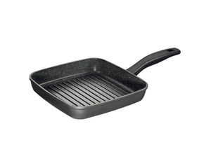 4020728504709 - Grillpfanne STONELINE Pfannen Gr Ø 26 cm + Höhe 55 cm grau Grillpfanne Aluguss-Pfannen Pfanne 26x26 cm Induktion