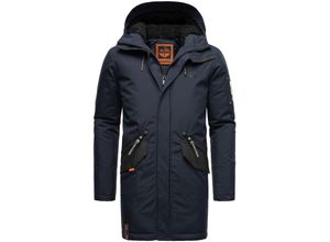 4059072453241 - STONE HARBOUR Herren Modischer Wintermantel Winterparka mit Teddyfell Futter Ragaan