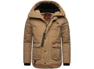 4059072471566 - STONE HARBOUR Herren Stylische Outdoorjacke Winterjacke mit Teddyfell Innenfutter Admaroo