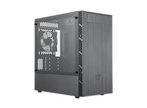 4719512097656 - Computergehäuse MCB-B400L-KG5N-S00 Mini Tower Kunststoff Stahl Gehärtetes Glas Schwarz