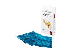 9343359000408 - Glyde Ultra *Natural* natürliche vegane Kondome zertifiziert mit der Vegan-Blume 10 St Kondome