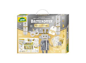 4006942891108 - Kreativset Bastelkoffer Gold & Silber Kreativsets bunt (silberfarben goldfarben) Kinder Bürobedarf