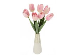 4019844737146 - Kunstpflanze IGEA Kunstpflanzen Gr B H 13 cm x 38 cm 1 St rosa (dunkelrosa) Kunstpflanze Künstliche Zimmerpflanzen Kunstpflanzen
