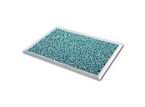 4059382310555 - Desinfektionsmatte Professional Line Hygienic Mat Türkis Aluminium Vinyl 480 x 680 mm