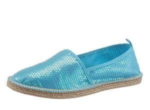 4895109679303 - Große Größen CITY WALK Espadrille türkis Gr41