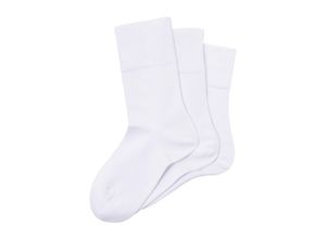 4013688329581 - HIS Socken weiß Gr 35-38 für Damen Elastisch Nachhaltig