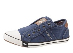 4060891290474 - Große Größen Slip-On Sneaker dunkelblau Gr38