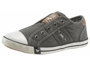 4045492071301 - Große Größen Slip-On Sneaker dunkelgrau Gr38