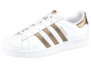 4057283316324 - Große Größen adidas Originals Sneaker »Wmns Superstar« weiß-roségold Gr41