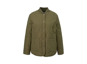 4099587085094 - Große Größen Steppjacke mit aufgesetzten Taschen khaki Gr52