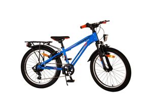 4066708667446 - TPFSports Cross Kinderfahrrad - Jungen - 20 Zoll - Rücktritt + Handbremse - 6 Gänge - Grau